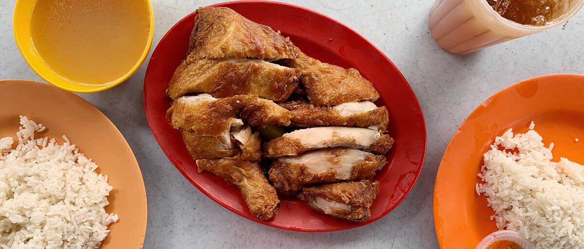 Segambut Fried Chicken Rice - Bangsar Babe